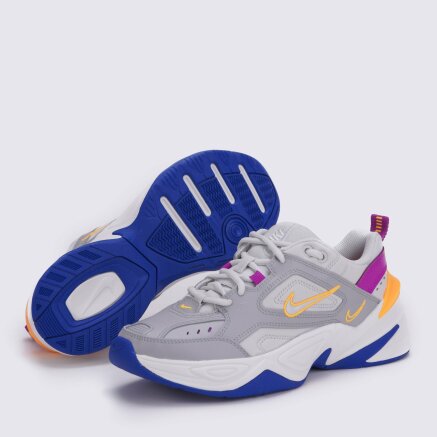 Кроссовки Nike M2k Tekno | Цвет: серый,фиолетовый,синий | купить в ...