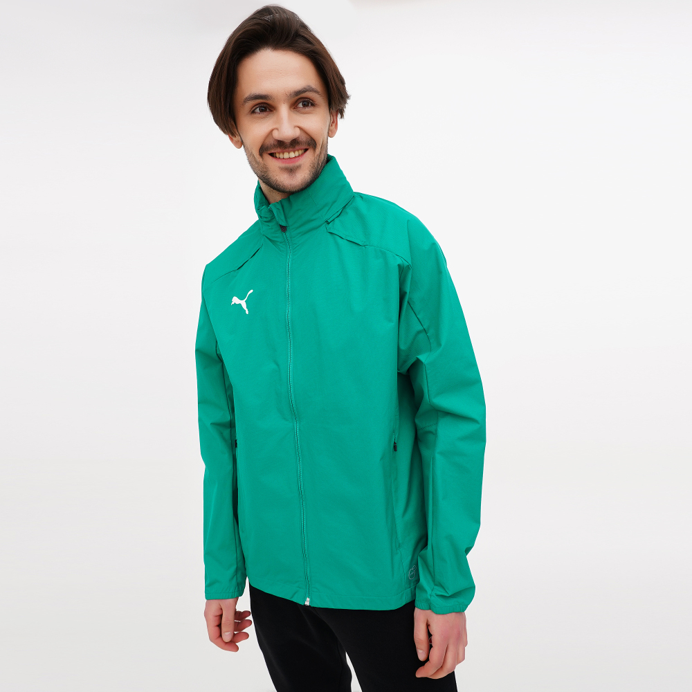 Вітровка Puma LIGA Training Rain Jacket | Колір: зелений | купити в ...