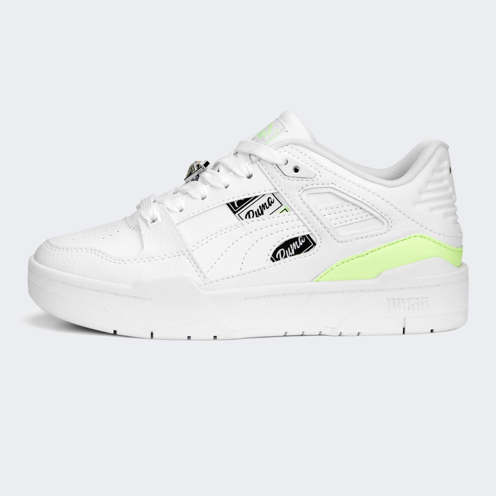 Кроссовки Puma Slipstream RuleB Jr 8–16 лет | Цвет: белый,желтый ...