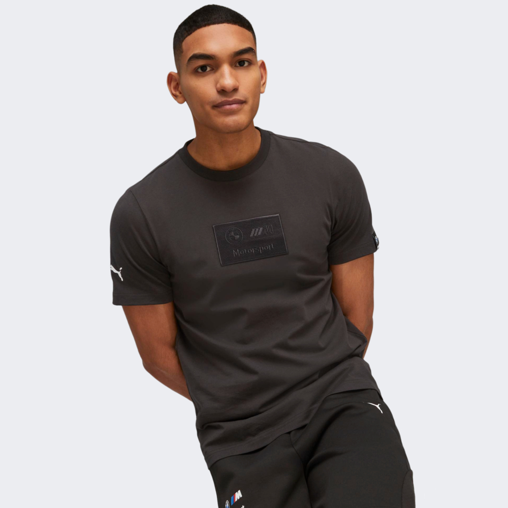 Футболка Puma BMW MMS Logo Tee + | Колір: чорний | купити в інтернет ...