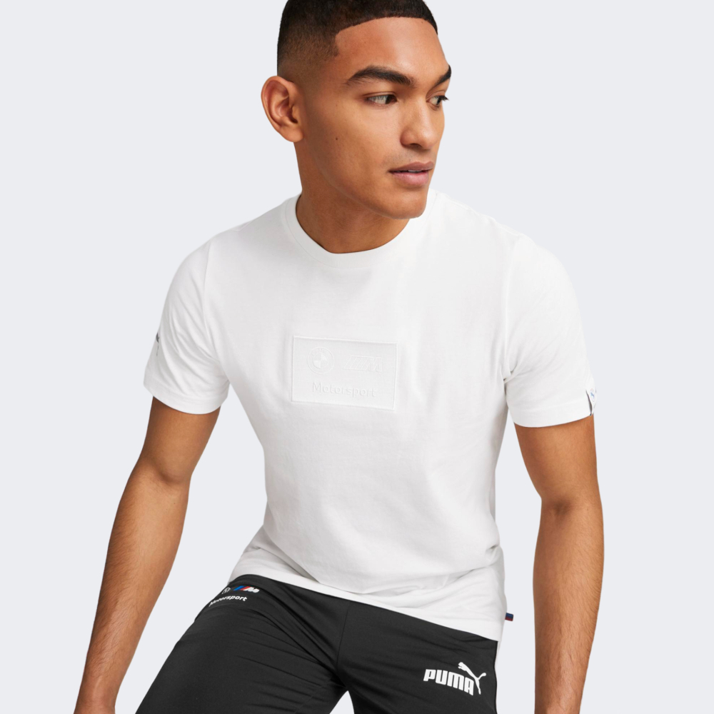 Футболка Puma BMW MMS Logo Tee + | Колір: білий | купити в інтернет ...