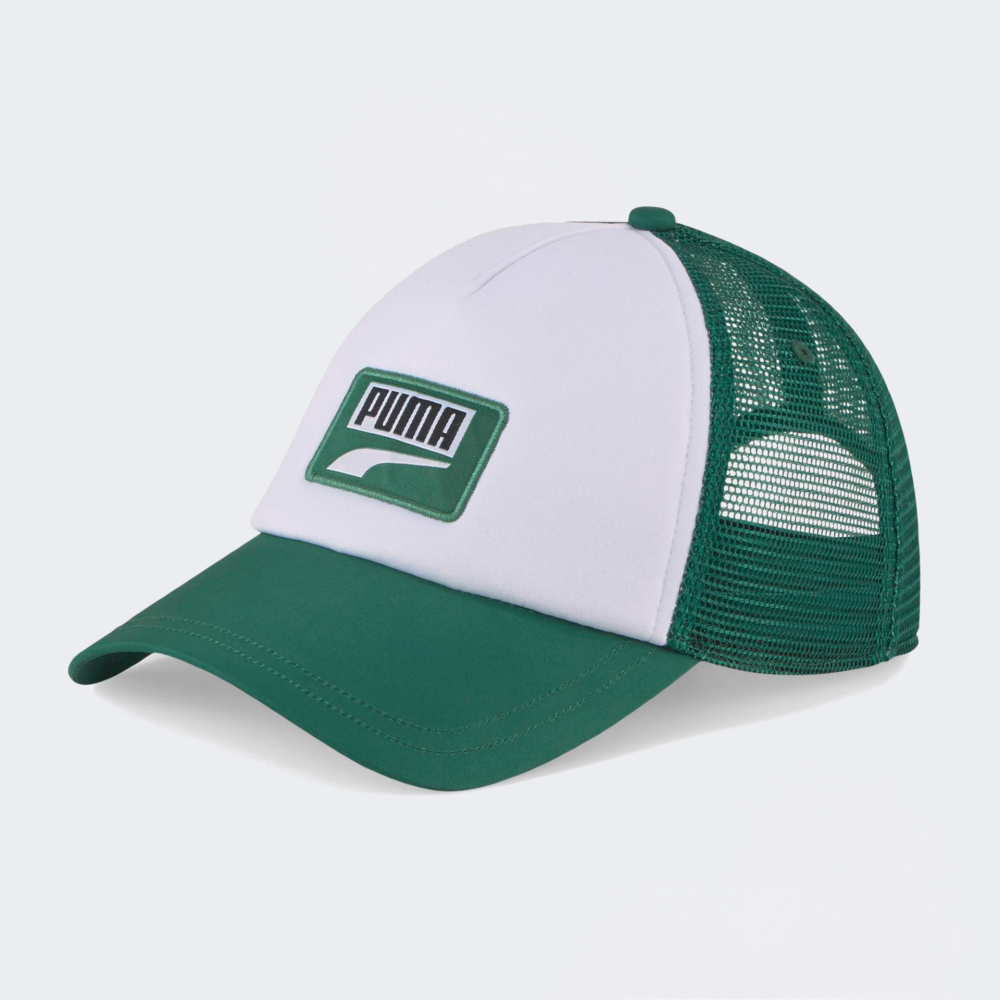 Кепка Puma Trucker Cap | Колір: зелений,білий | купити в інтернет ...