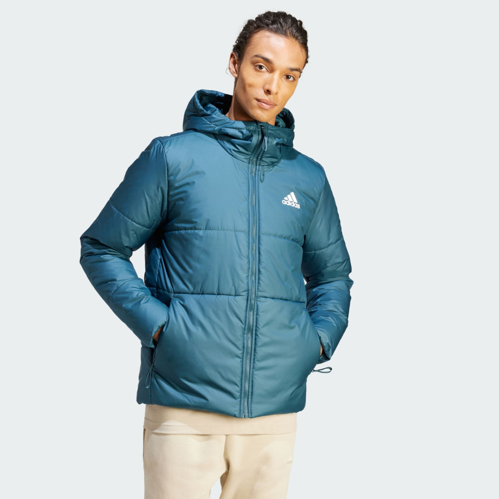 Куртка Adidas BSC HOOD INS J | Колір: синій | купити в інтернет ...