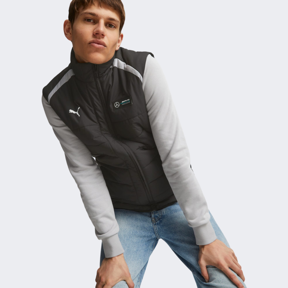 Куртка-жилет Puma MAPF1 Padded Gilet | Колір: чорний | купити в ...