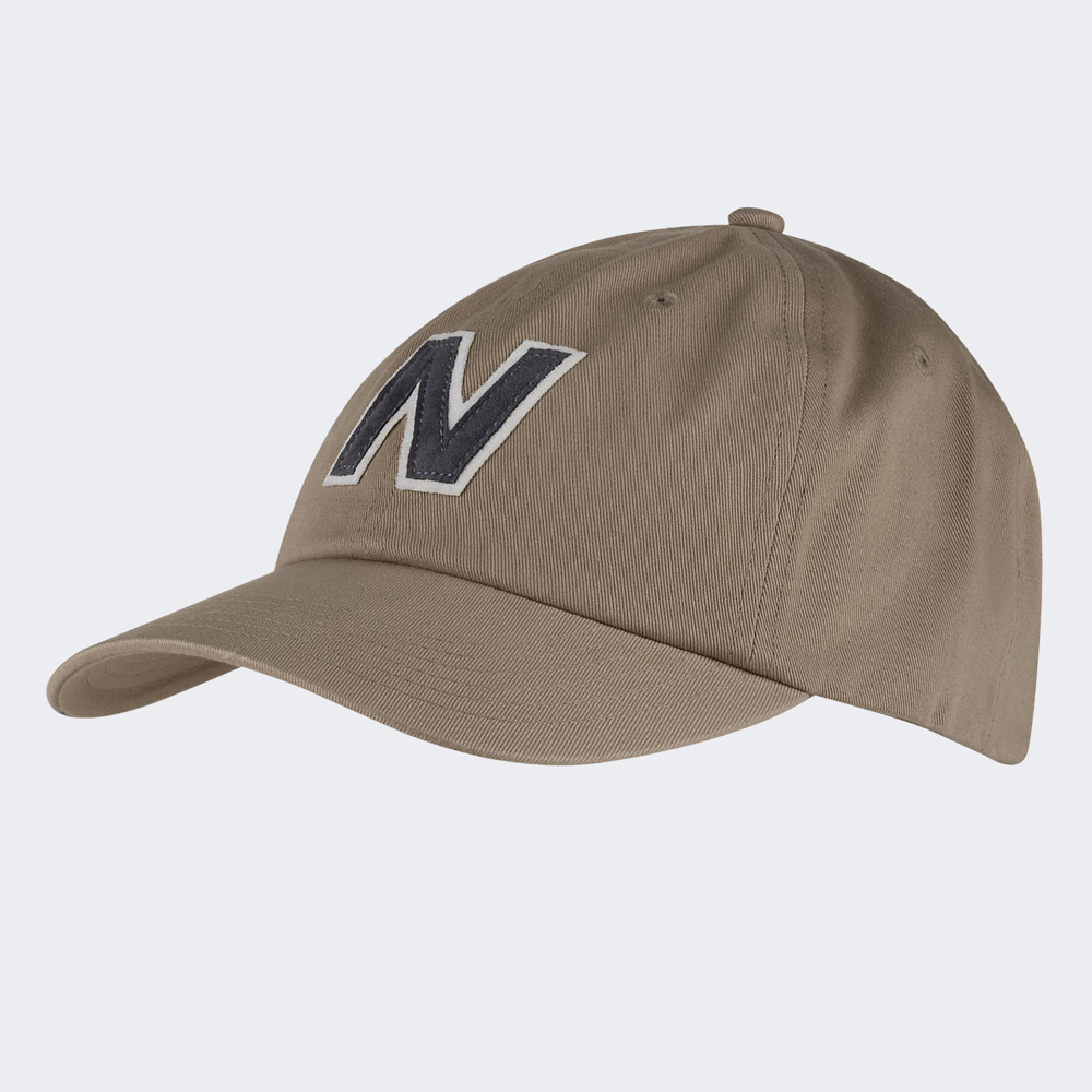 Кепка New Balance Cap 6 Panel Block N | Цвет:бежевый | купить в ...