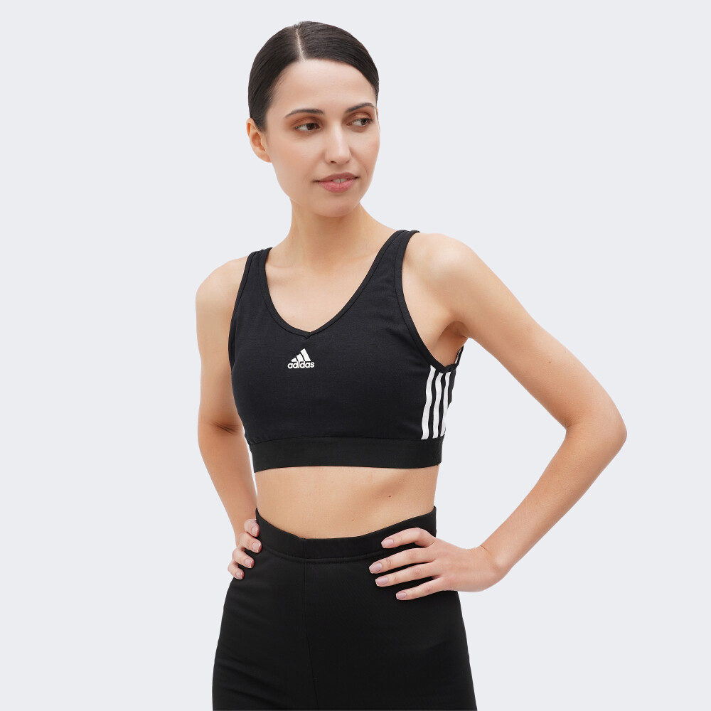 Топ Adidas W 3S CRO | Цвет:черный | купить в интернет-магазине ...