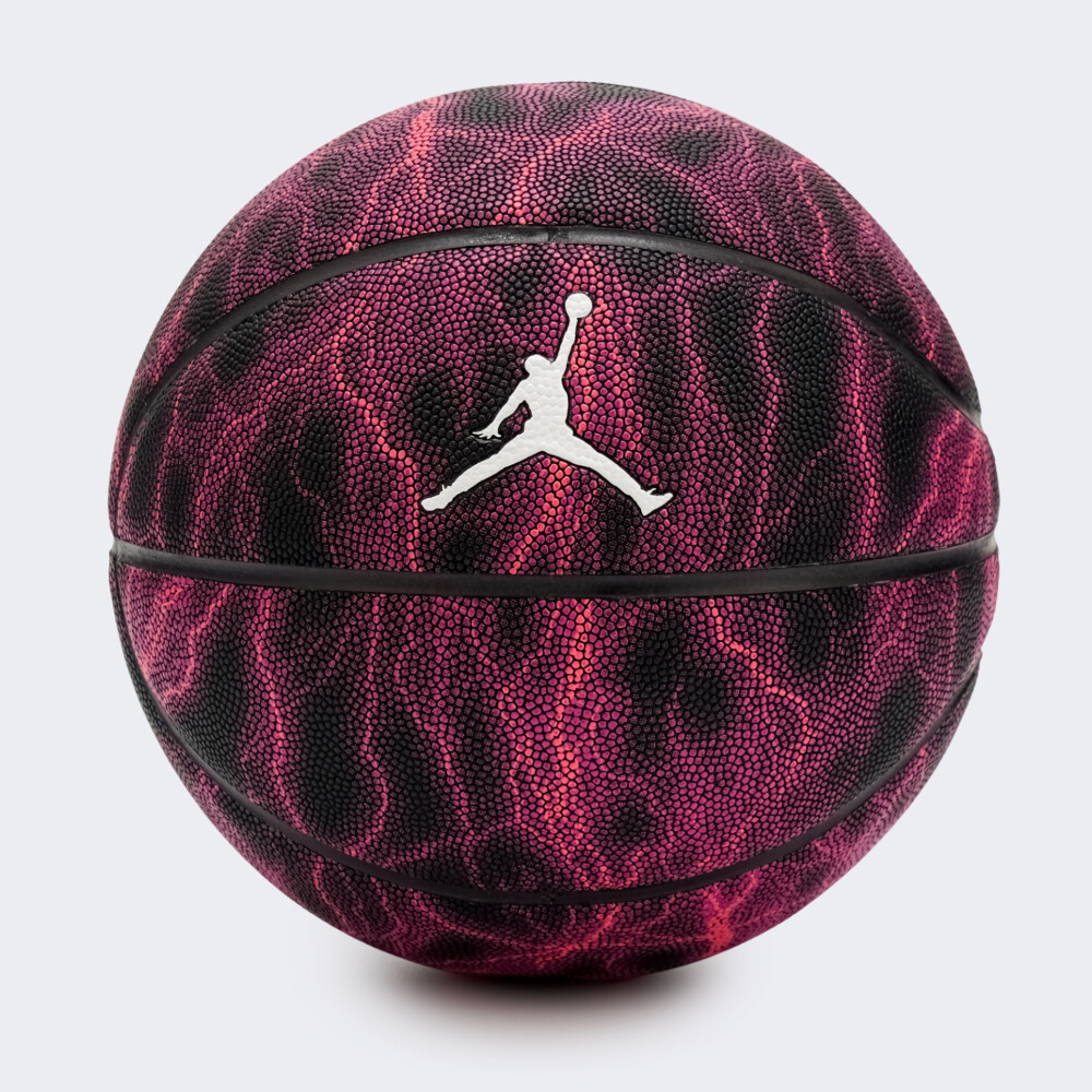 Мяч Jordan BASKETBALL 8P | Цвет:черный,фуксия | купить в интернет ...