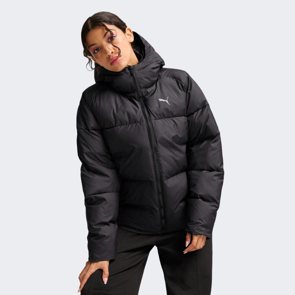 Куртка Puma Poly Puffer Jacket | Колір: чорний | купити в інтернет ...