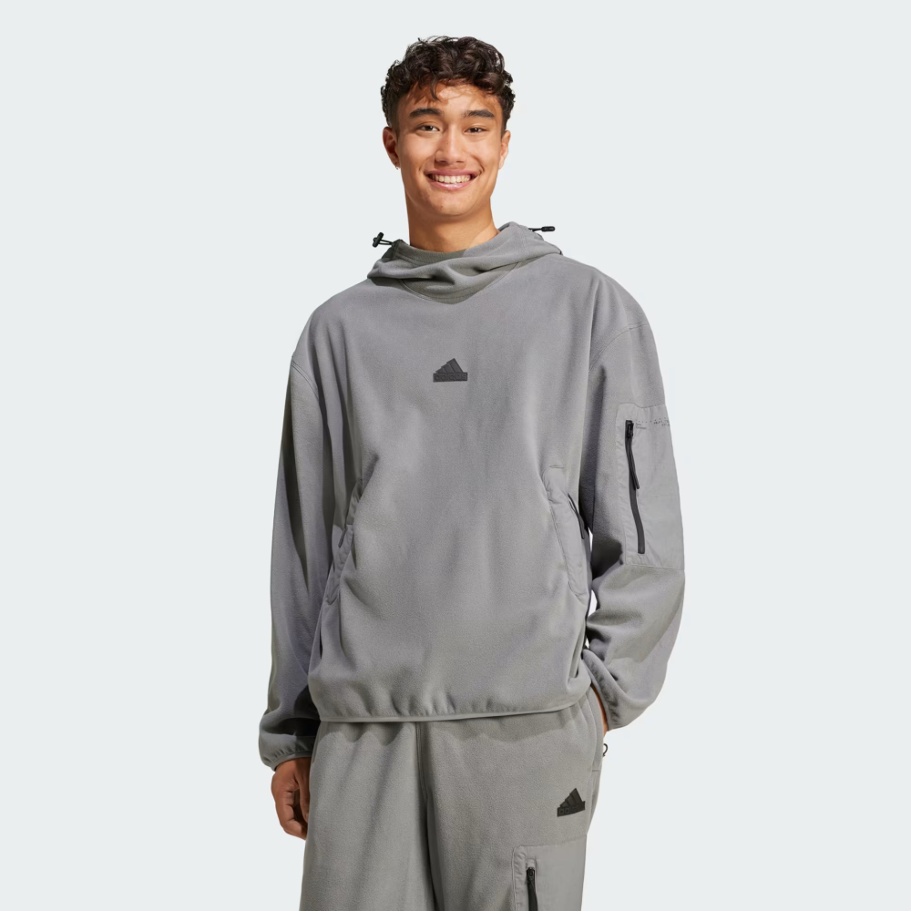 Кофта Adidas M CE Q4 HD | Колір: сірий | купити в інтернет-магазині ...