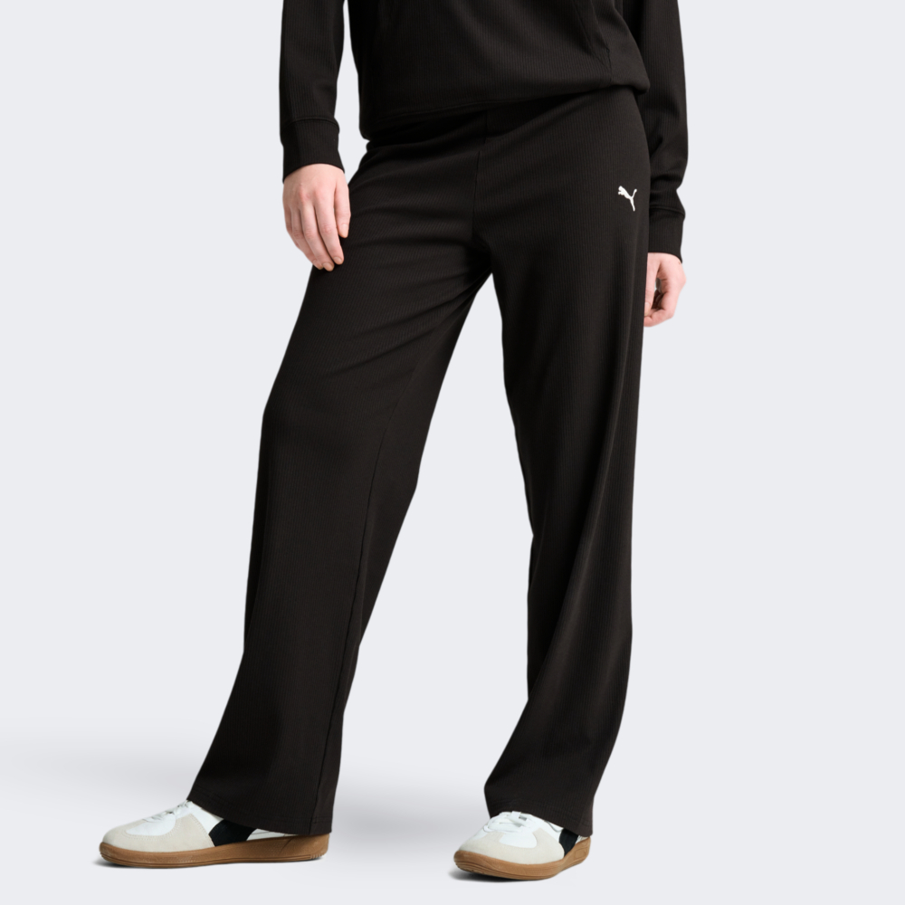 Спортивнi штани Puma ESS ELEVATED High-Waist Straight Leg Rib Pant ...